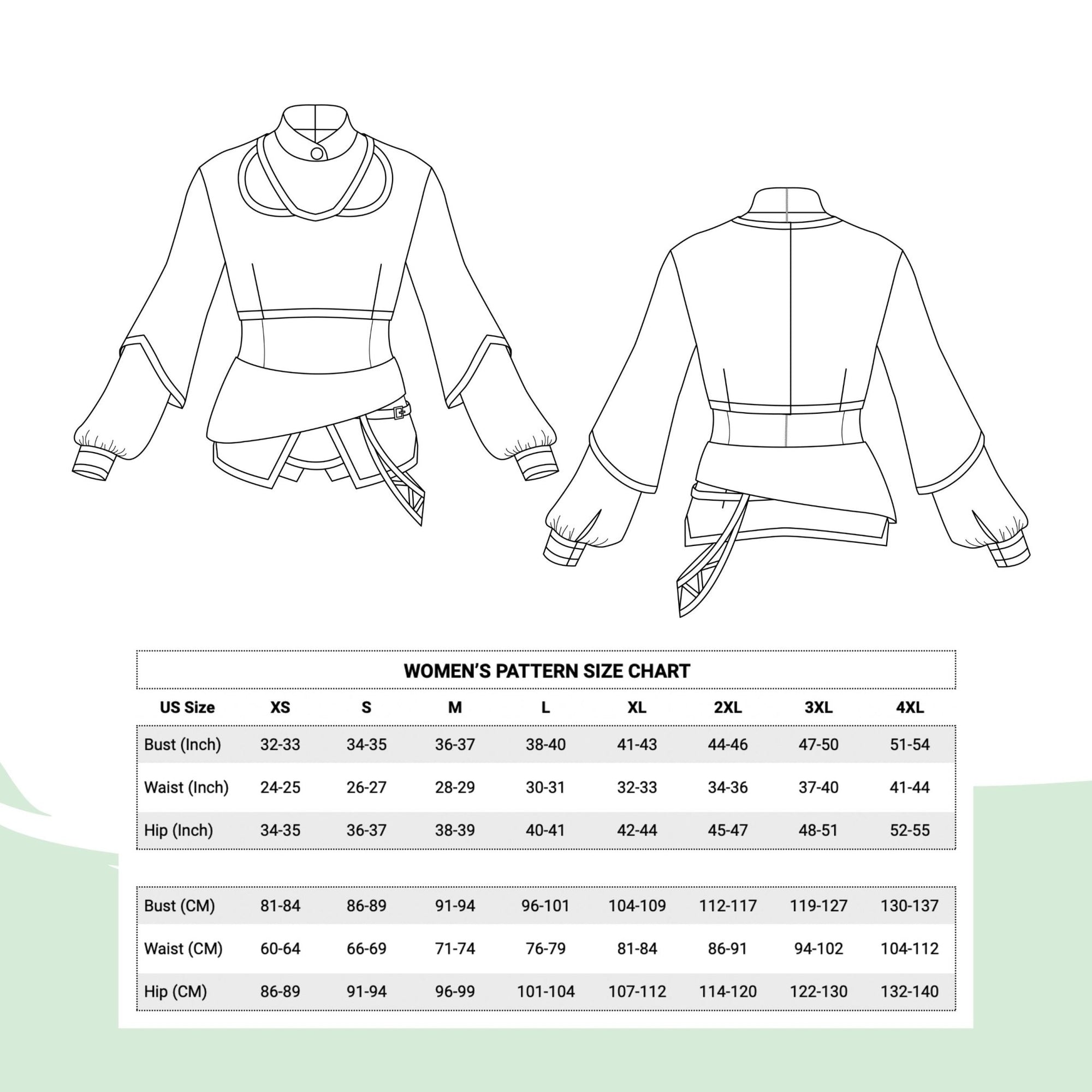 Cosplay Explorer Princess Outfit Printable Sewing Pattern – Maridah
